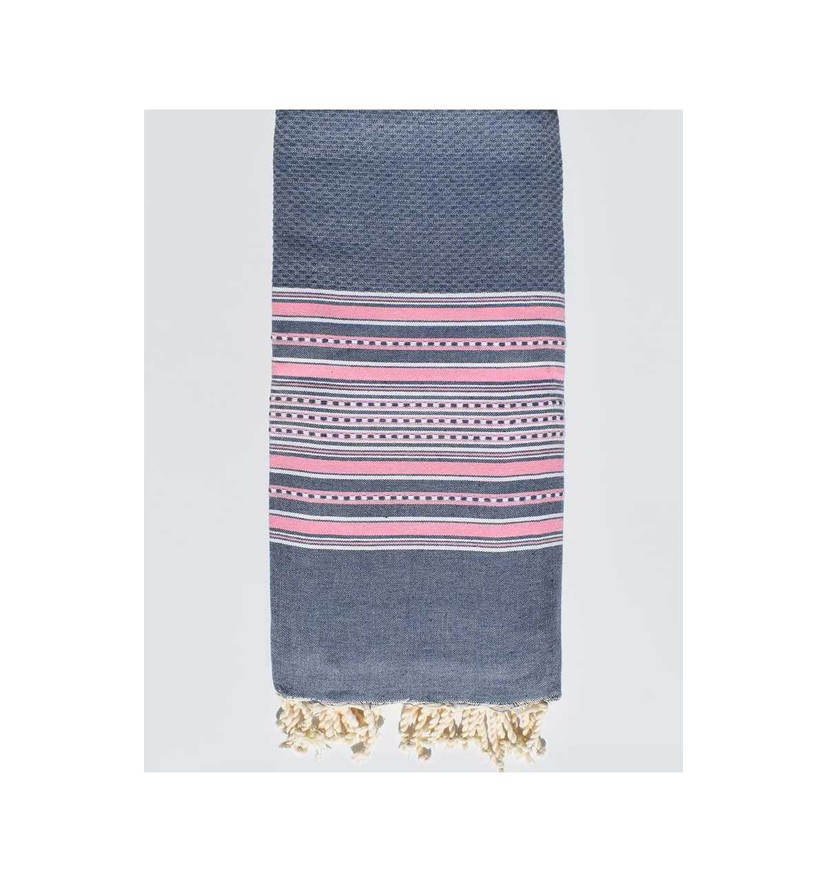 Grande fouta denim chiaro - FOUTA TUNISIA