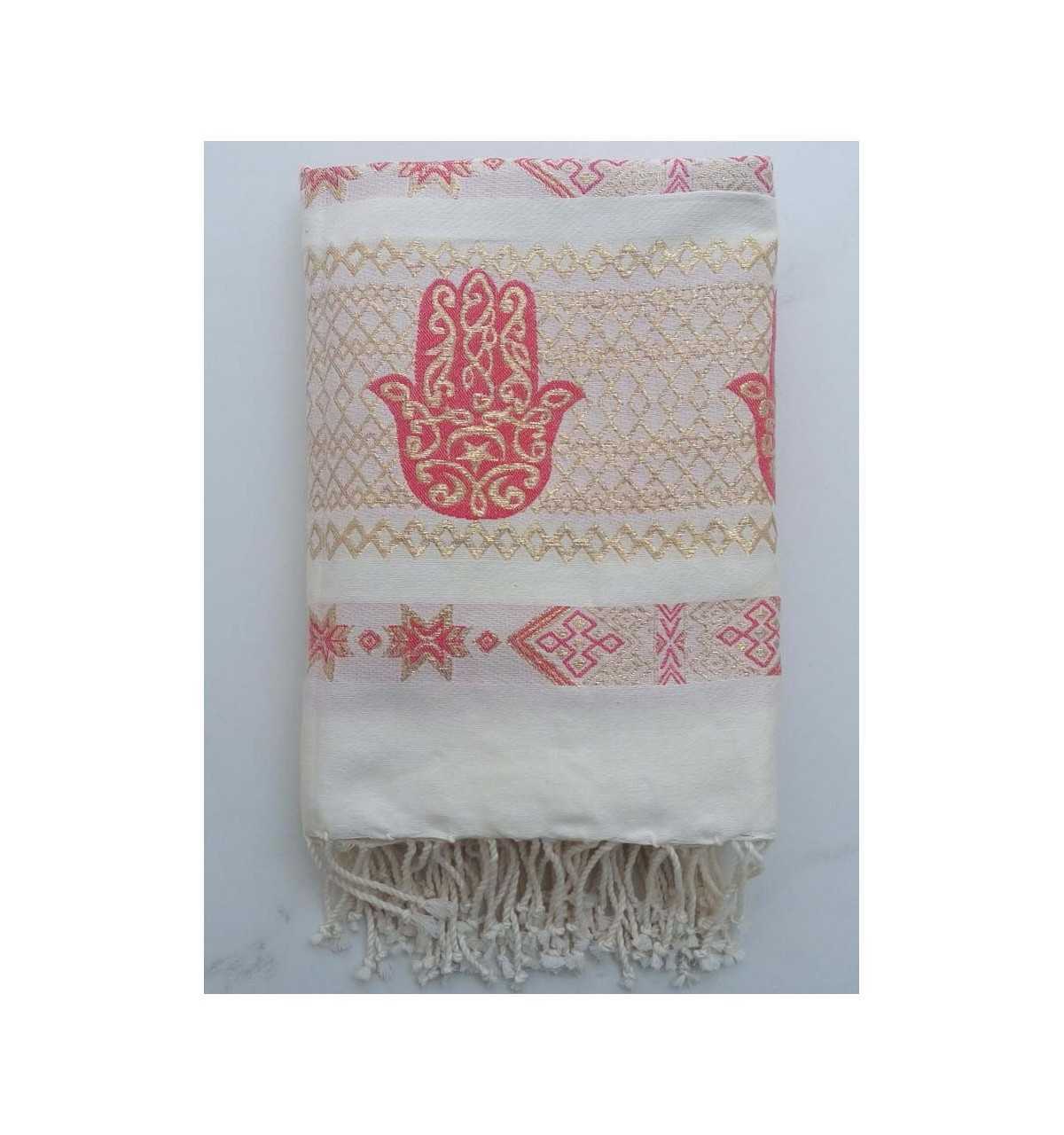 Fouta Khomsa con mano di fatma