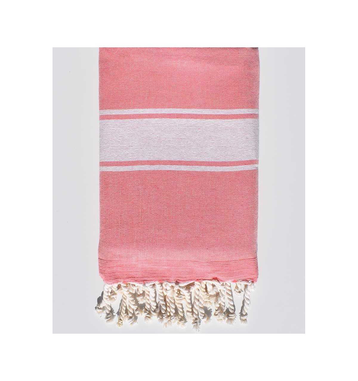 telo mare spugna rosa incarnadin - FOUTA TUNISIA